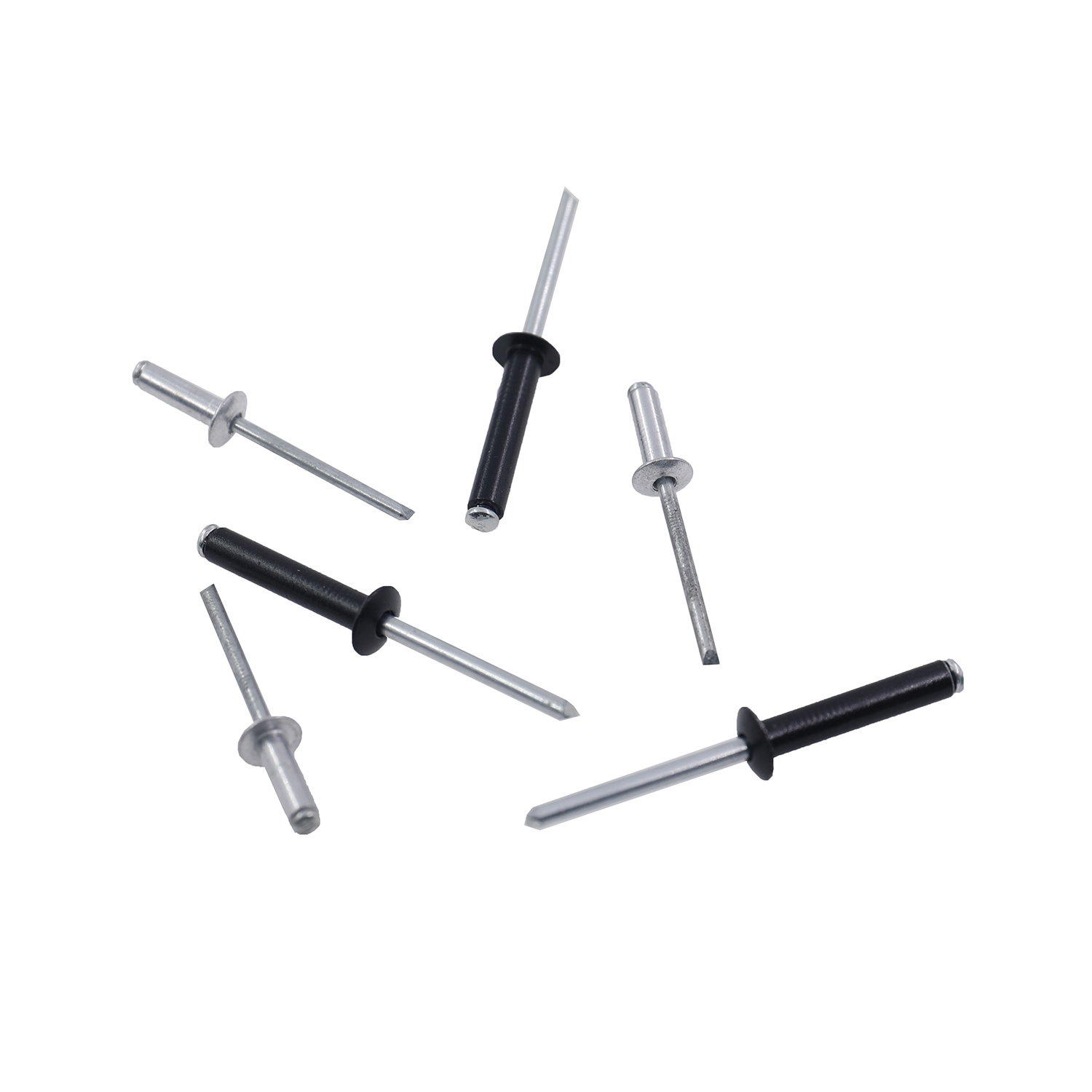 Black Colored Aluminum Peel rivets