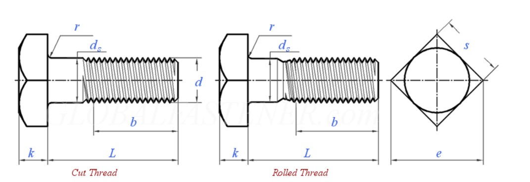 Wellbolt Square head bolt